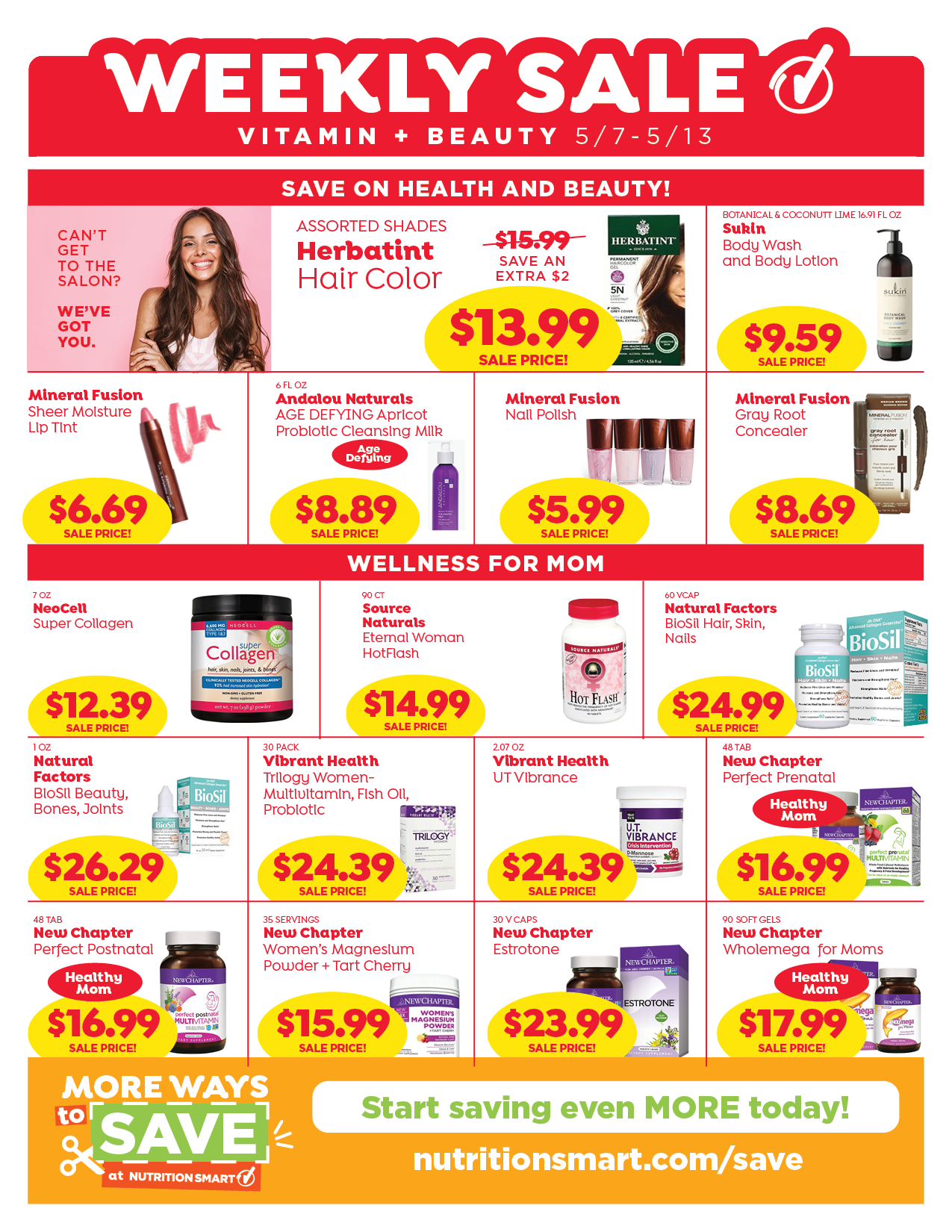 May Week 2 Sales - Nutrition Smart | Organic Grocery, Vitamins and ...