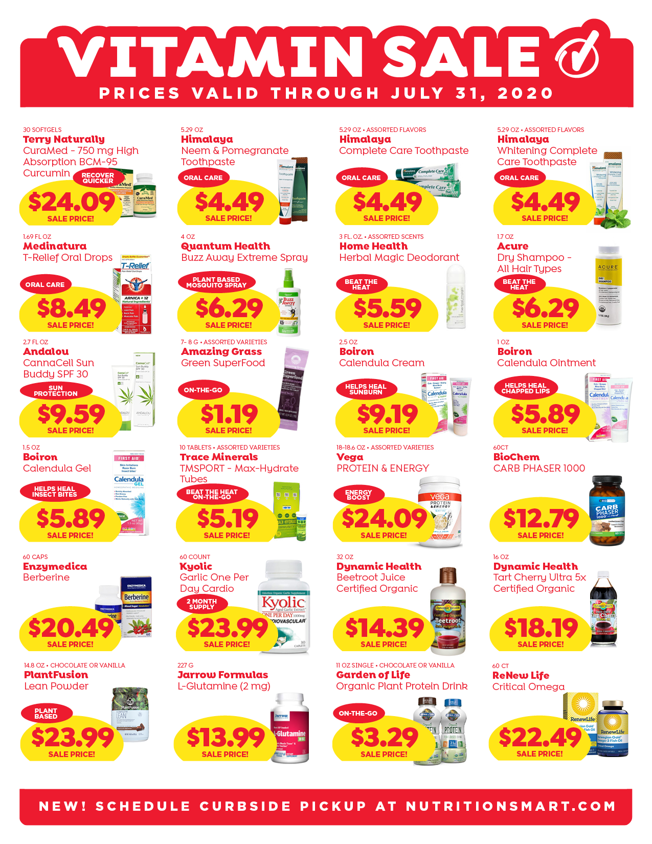 July Sales - Nutrition Smart | Organic Grocery, Vitamins and Supplements