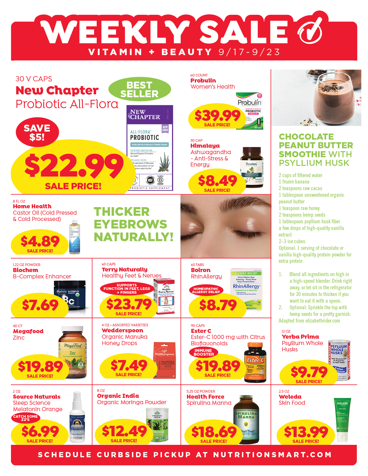 September Savings Week 3 - Nutrition Smart | Organic Grocery, Vitamins ...