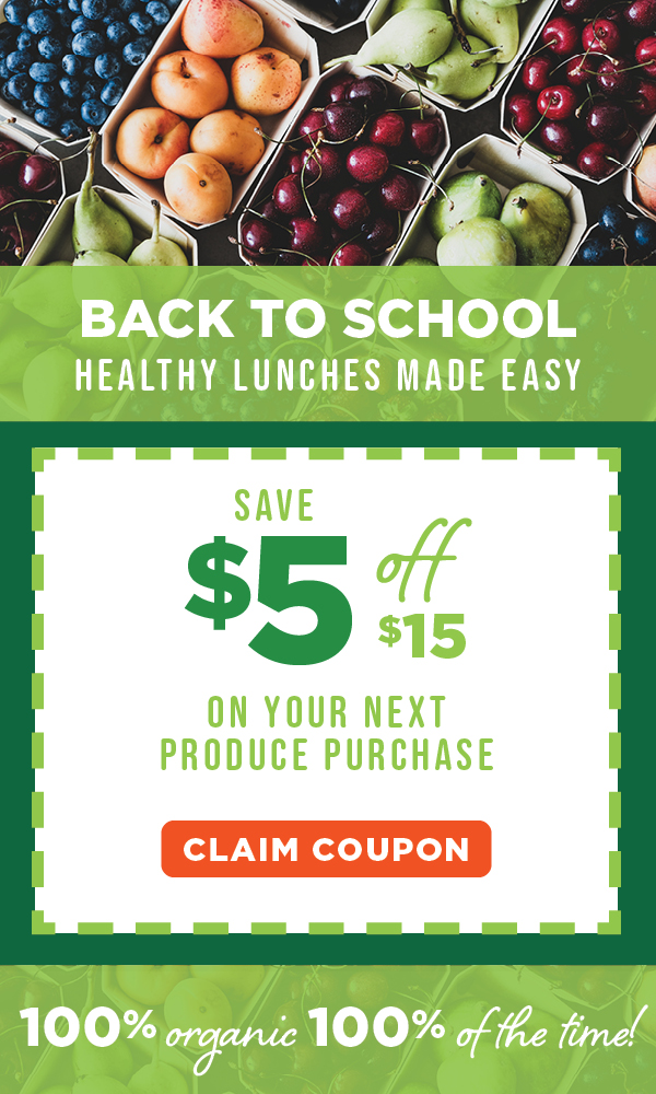 Back To School Produce Coupon - Nutrition Smart | Organic Grocery ...